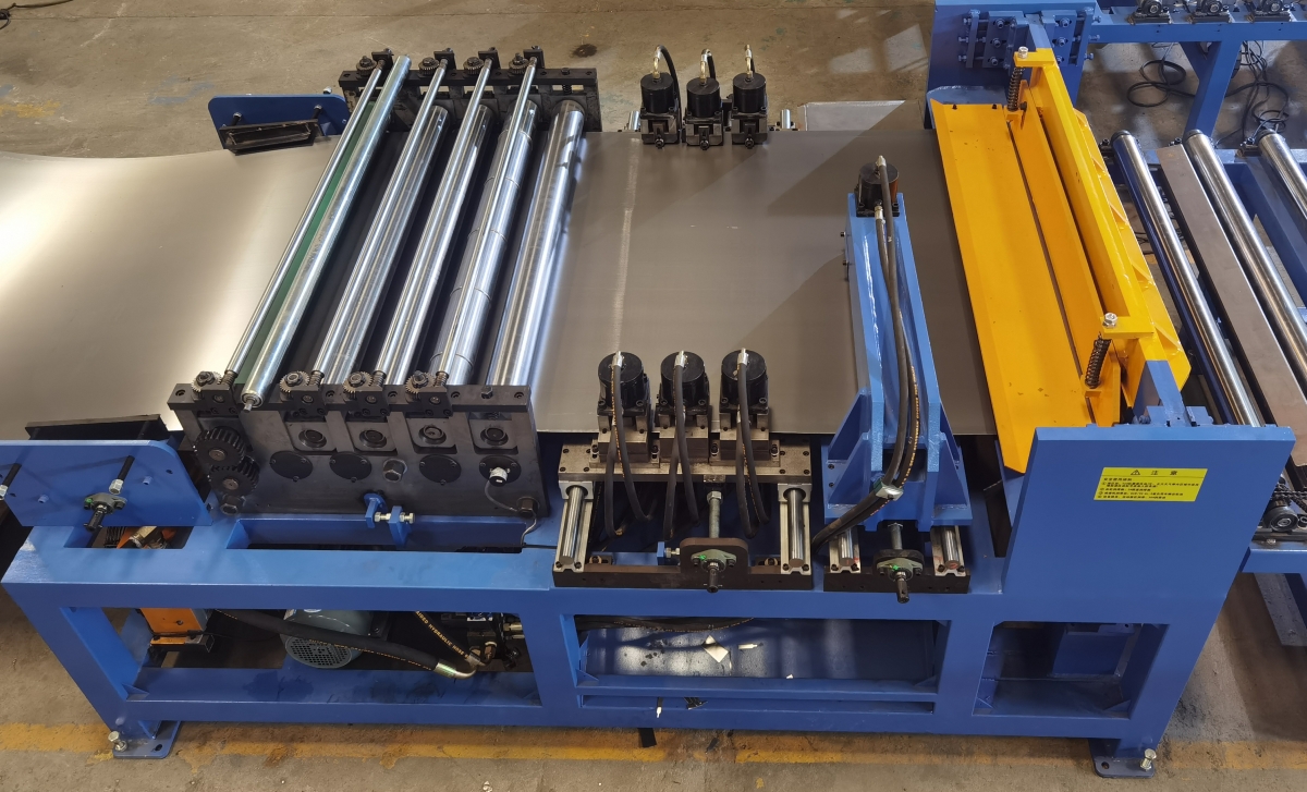 Air Duct Line V, Ducting roll forming machine line V, air duct cold ...